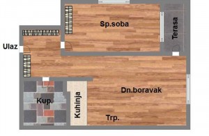 Prodajem Stan-Apartman, Telep