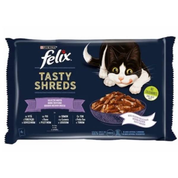 Felix sos Tasty Shreads 4x85g