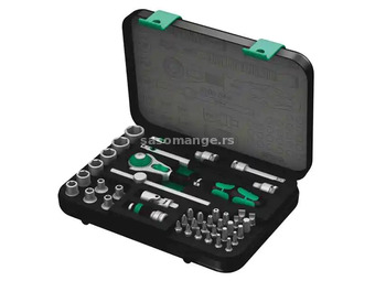 Wera 8100 SA 4 Zyklop set gedora, 1/4", Imperial, 41 kom