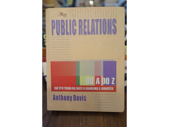 Anthony Davis - Public relations od A do Z