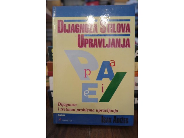 Isak Adižes Dijagnoza stilova upravljanja