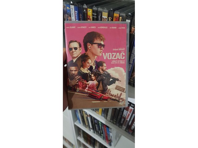 Baby Driver (Vozač) DVD Original