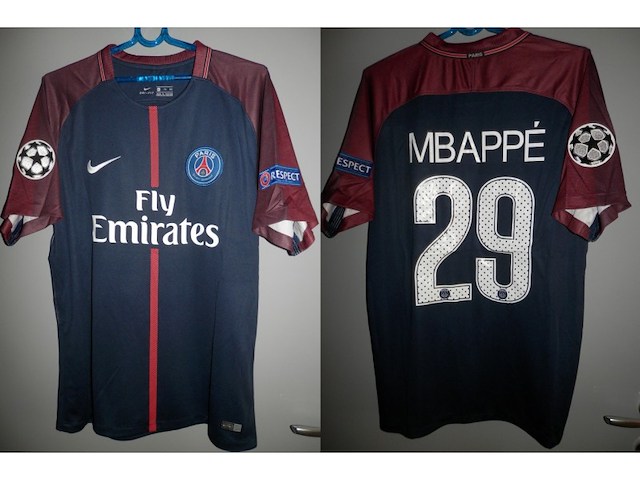 PSG dres 2017-18 Kylian Mbappe 29