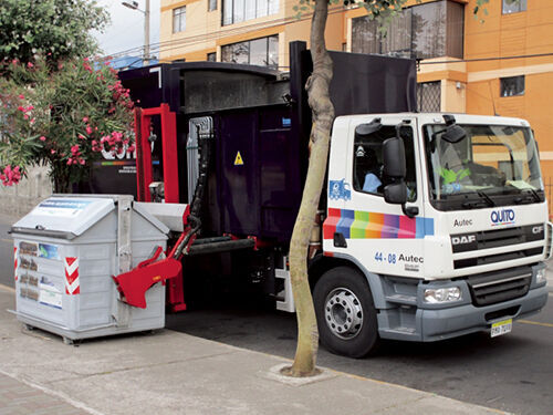 Novi EMS Side Loading Underground Waste Truck kamion za smeće