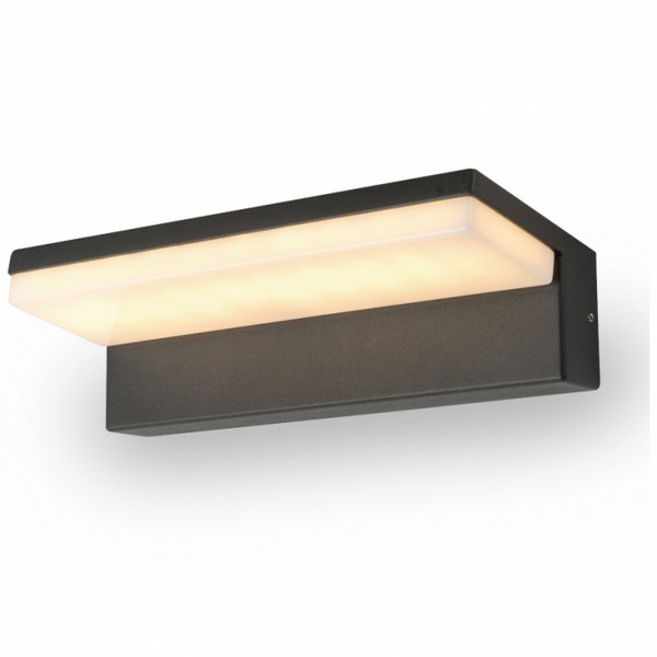 LED ZIDNA SVETILJKA JM-049 9W 4000K ANTRACIT IP54