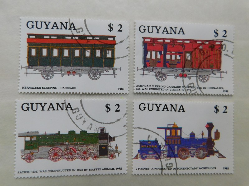 GUYANA 1988 KOMPLET SERIJA