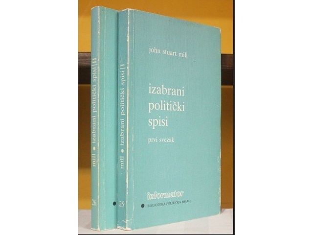 Izabrani politički spisi - John Stuart Mill