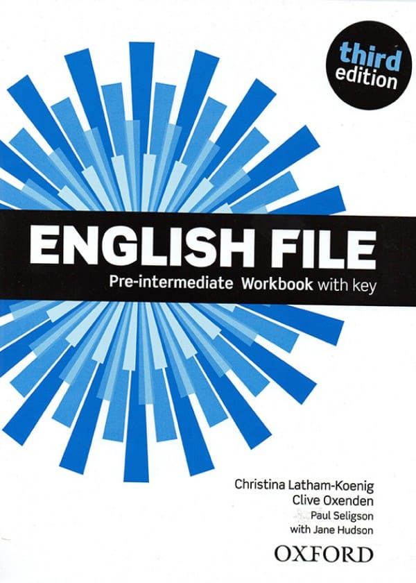 English File 3rd edition Pre-intermediate – Workbook with key