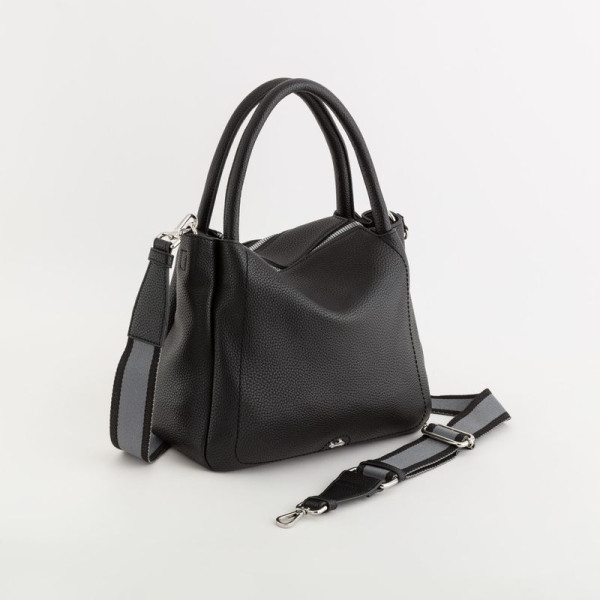 HANDBAG, Black, SINGLE SIZE ( 182547 )