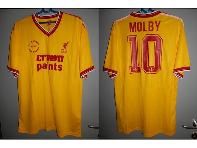 Liverpool dres 1985-86 Jan Molby 10