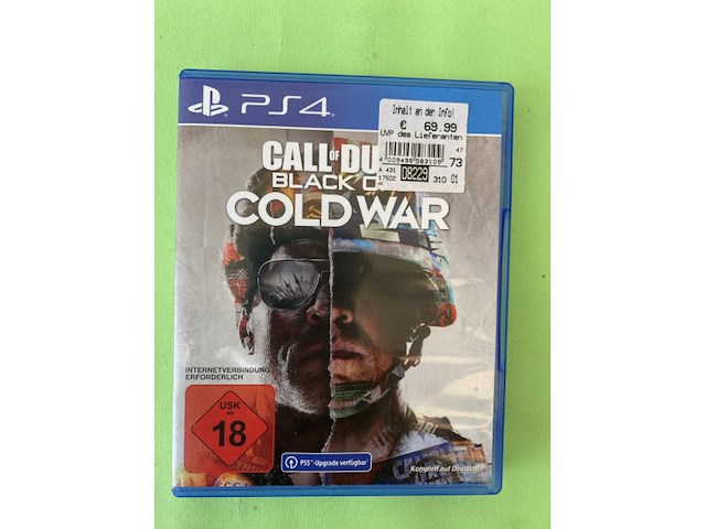 Call of Duty Black Ops Cold War - PS4 igrica