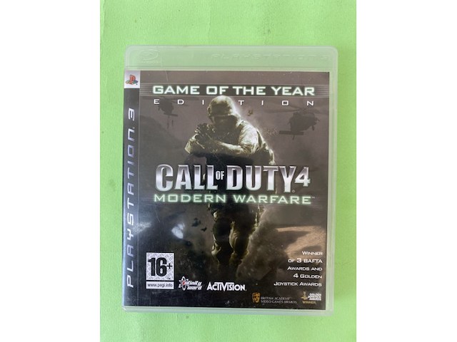 Call of Duty 4-Modern Warfare-Game of the Year Edition