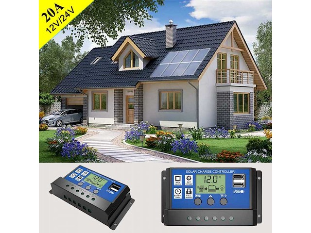 Solarni kontroler punjenja 20A - PWM