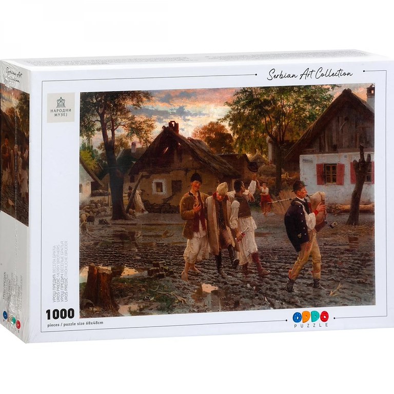 PUZZLE SLAGALICE UROS PREDIC - VESELA BRACA