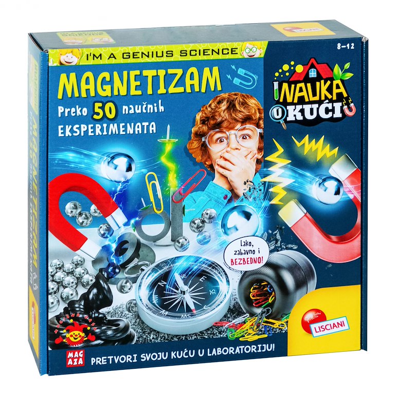 MALI GENIJE SR EDUKATIVNA IGRA MAGNETIZAM LISCIANI