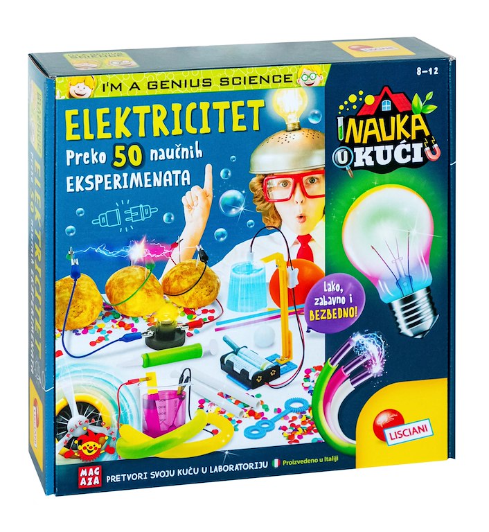 MALI GENIJE SR EDUKATIVNA IGRA ELEKTRICITET LISCIANI