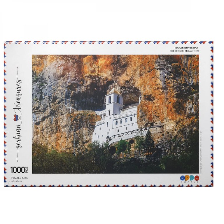 PUZZLA OSTROG SERBIAN TREASURES 1000PCS