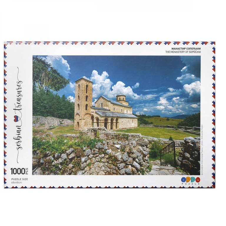 PUZZLA SOPOCANI SERBIAN TREASURES 1000PCS