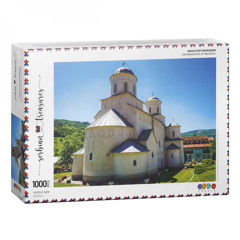 PUZZLA MILESEVA SERBIAN TREASURES 1000PCS