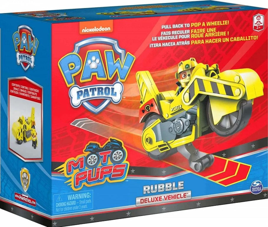 PAW PATROL MOTO PUPS RUBBLES