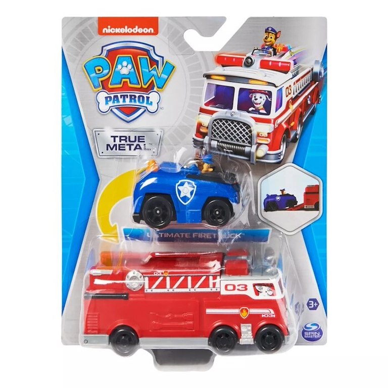 PAW PATROL TEAM VATROGASNA VOZILA 1:55 2PCS