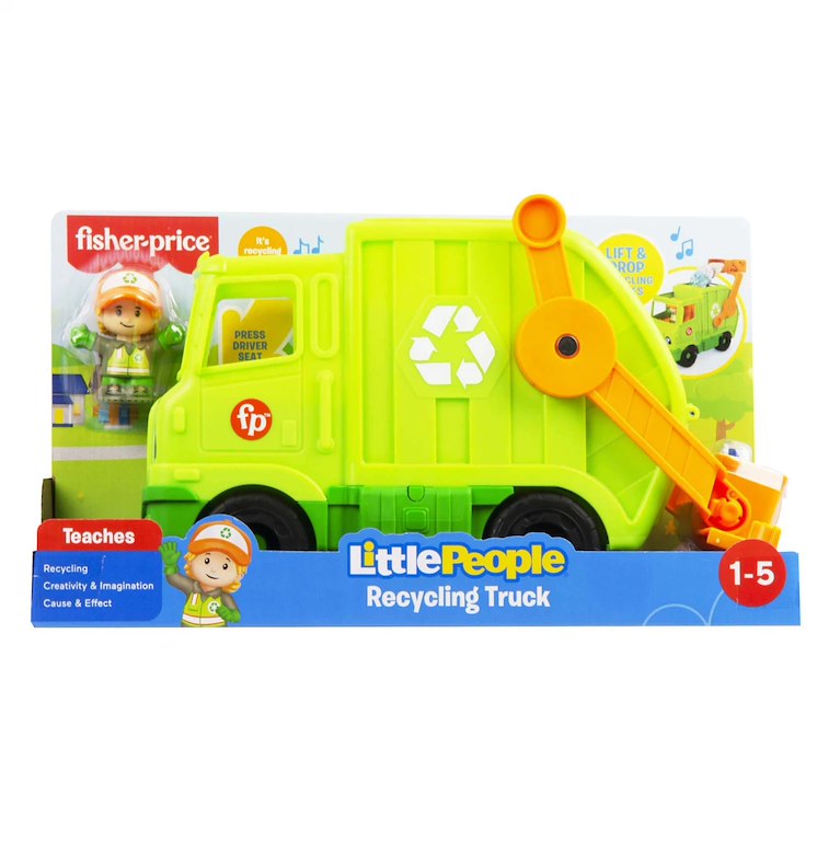 FISHER PRICE LITTLE PEOPLE KAMION DJUBRETARAC