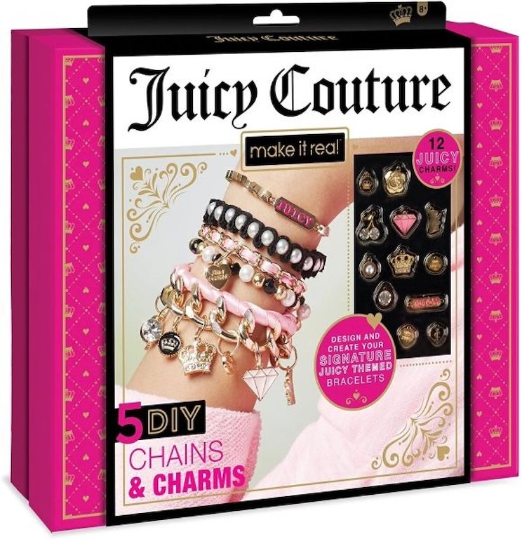 JUICY COUTURE MAKE IT REAL SET NARUKVICE 138PCS