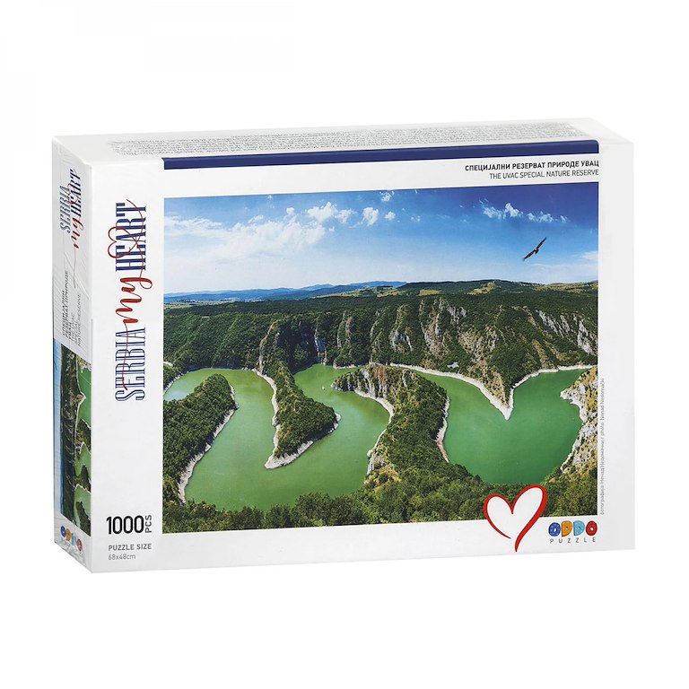 PUZZLE UVAC SERBIA MY HEART 960490