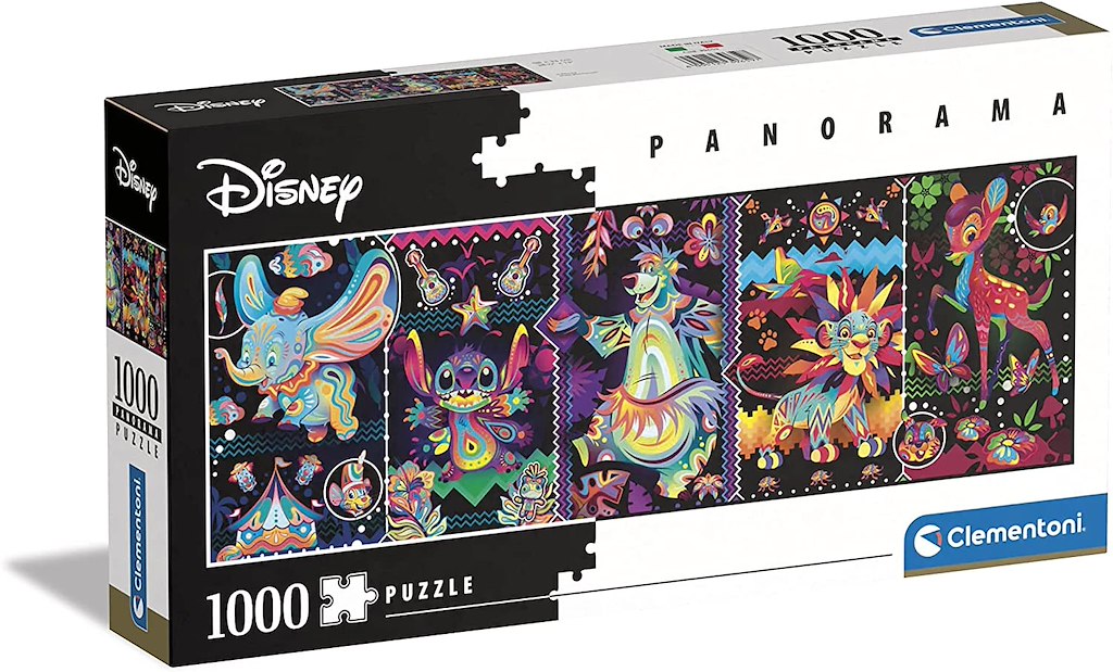 SLAGALICA PUZZLE DISNEY PANORAMA 1000PCS CLEMENTONI 396597