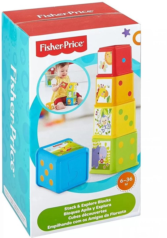 FISHER PRICE SLAGANJE KOCKI