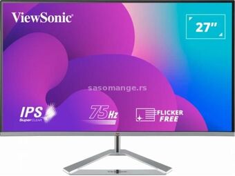 Monitor 27 ViewSonic VX2776-SMH 1920x1080/Full HD/4ms/IPS/75Hz/VGA/2xHDMI/Frameless/zvučnici