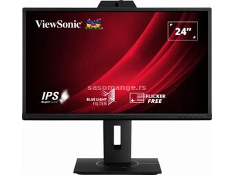 Monitor VIEWSONIC 24 VG2440V IPS FHD USB Webcam