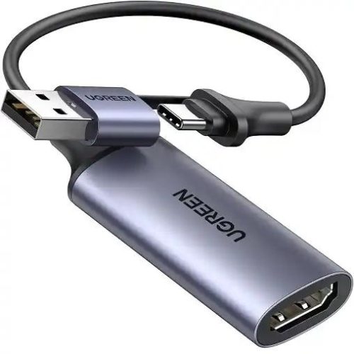 Adapter konverter USB A/TipC -HDMI Kartica za video snimanje Ugreen