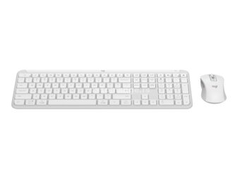 LOGITECH MK950 Wireless Desktop White US tastatura + miš