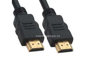 Kabl Kettz HDMI 1.4 M/M Gold 2m crni HM-02