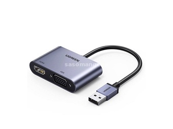 UGREEN Usb 3.0 M na HDMI+VGA Konvertor