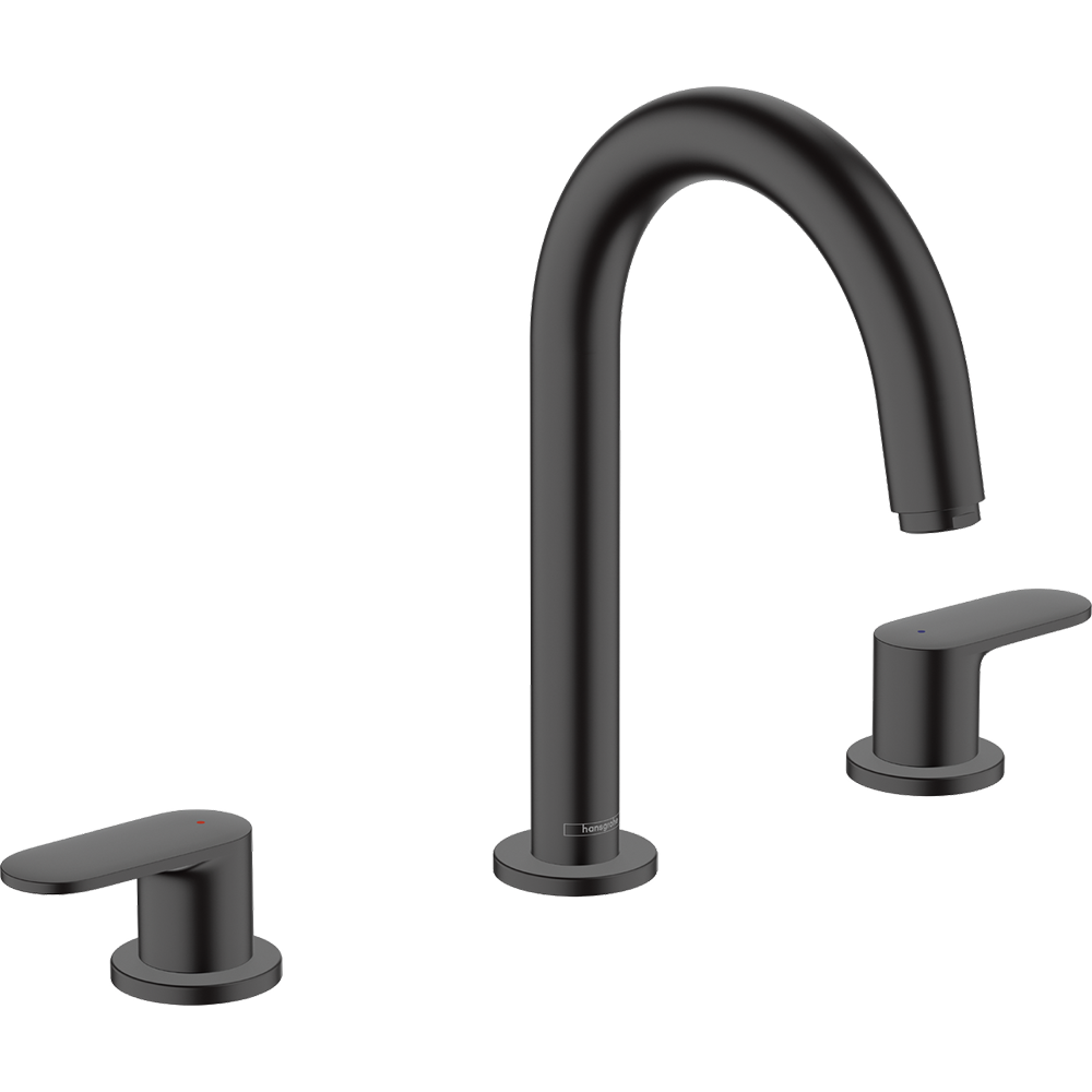 HANSGROHE VERNIS BLEND ZA LAVABO DVORUČNA SA NADSKLOPOM CRNA MAT 71553670