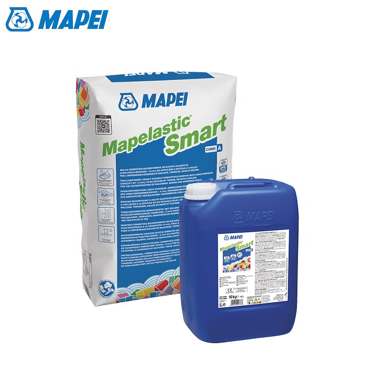 MAPEI MAPELASTIC SMART HIDROIZOLACIJA A+B 30 KG 167730+168730