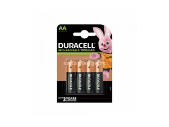 Baterija punjiva R6 1300 mah Duracell 1/4