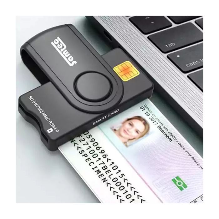 Čitač kartica Samtec SMT-610 SmartCard/MicroSD/SD/SIM (za biometrijske lične karte)