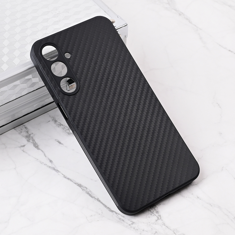Maska(futrola) Carbon fiber za Samsung A165F Galaxy A16 crna