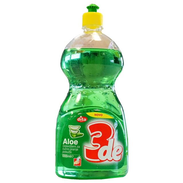 3DE TEČNOST ZA POSUĐE 1000 ML - ALOE