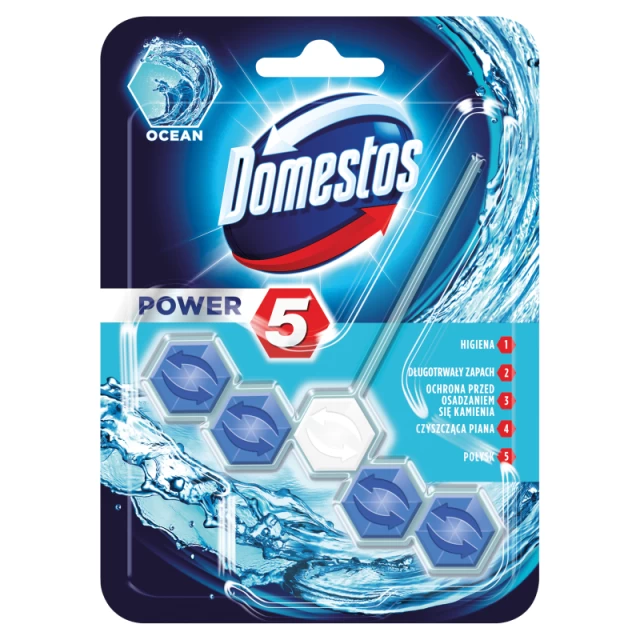 DOMESTOS POWER 5 WC KUGLICE OCEAN 55GR