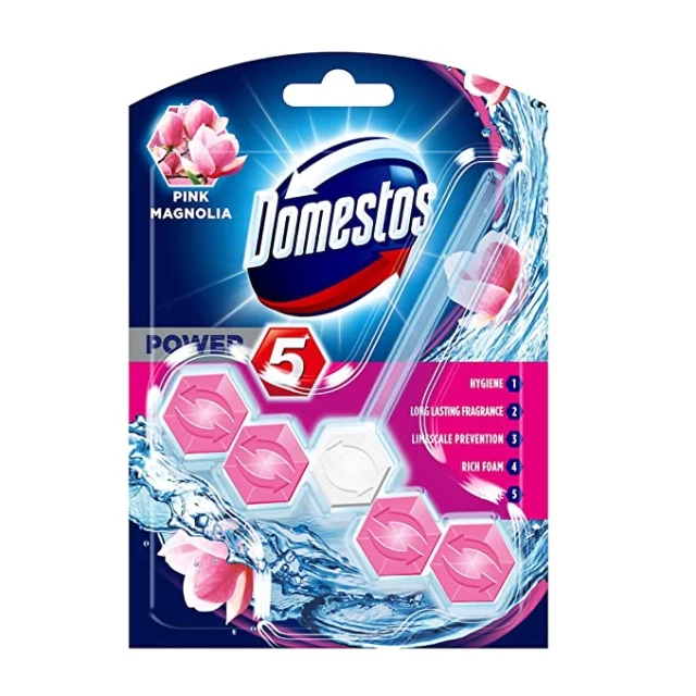 DOMESTOS POWER 5 WC KUGLICE PINK MANGOLIA 55GR