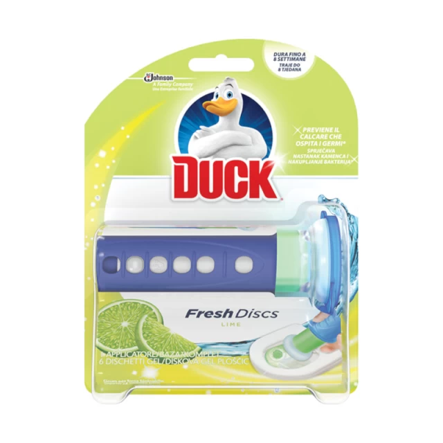 DUCK FRESH DISKOVI ZA WC ŠOLJU LIMUN 36ML