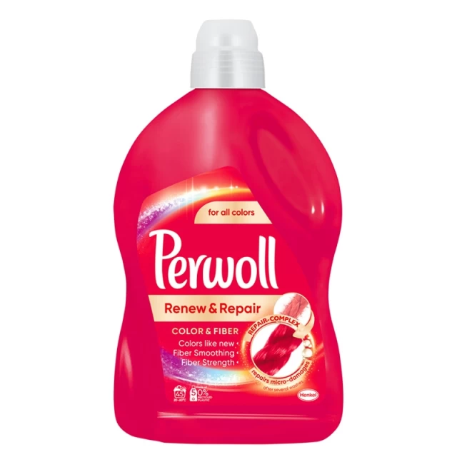 PERWOLL TEČNI DETERDŽENT COLOR & FIBER 2700ML