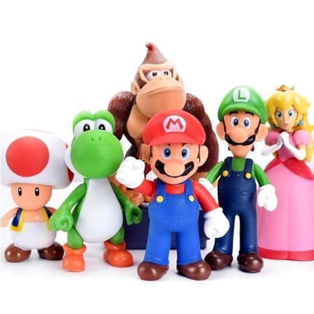 Super Mario set od 6 akcionih figura