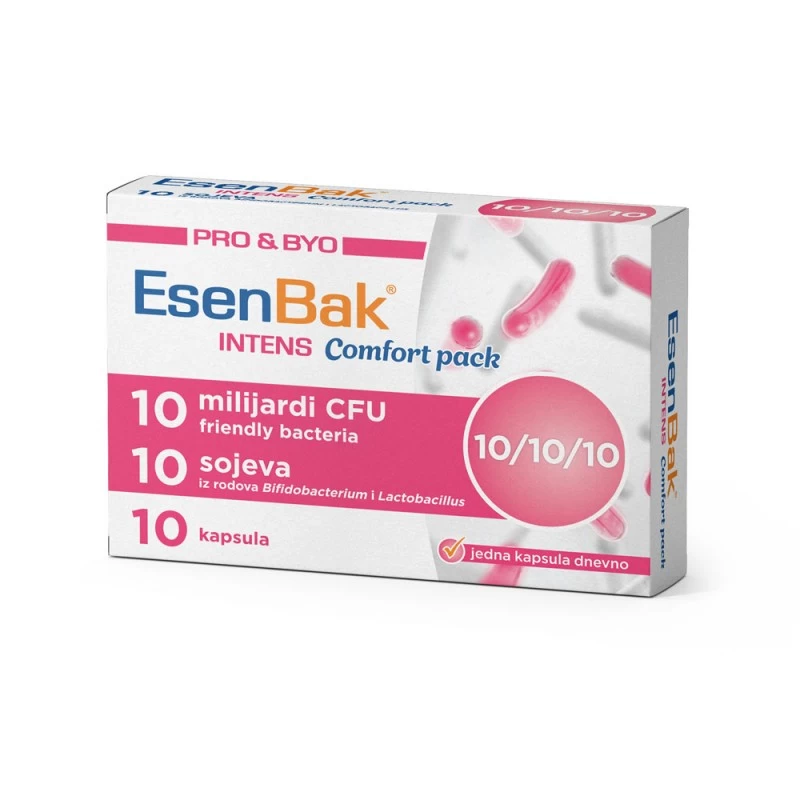 ESENBAK INTENS 10/10/10 COMFORT PACK PROBIOTIK 10 KAPSULA