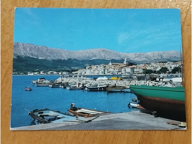 Baška - Otok Krk - Hrvatska - Putovala 1986.g -