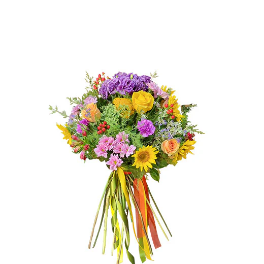 A sunny bouquet of flowers